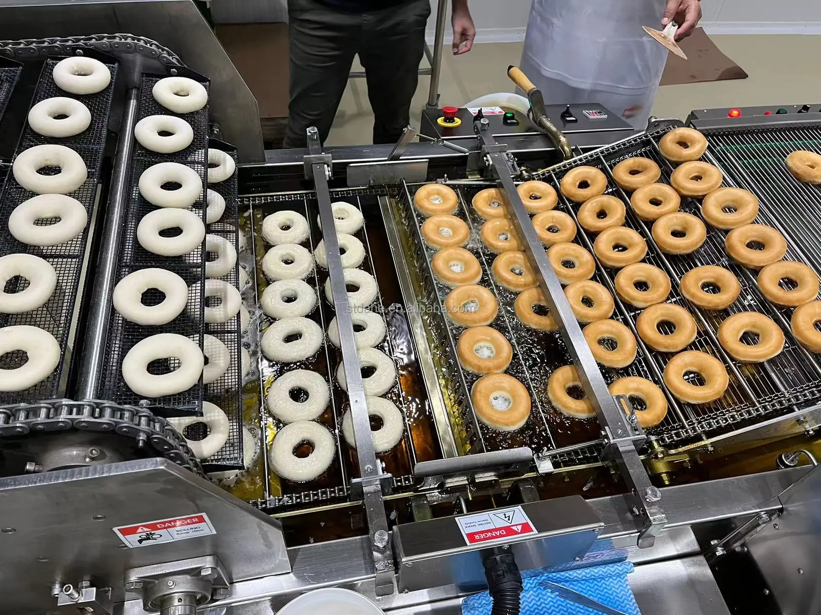 Fully Automatic Yeast Donut Production Line - High Efficiency