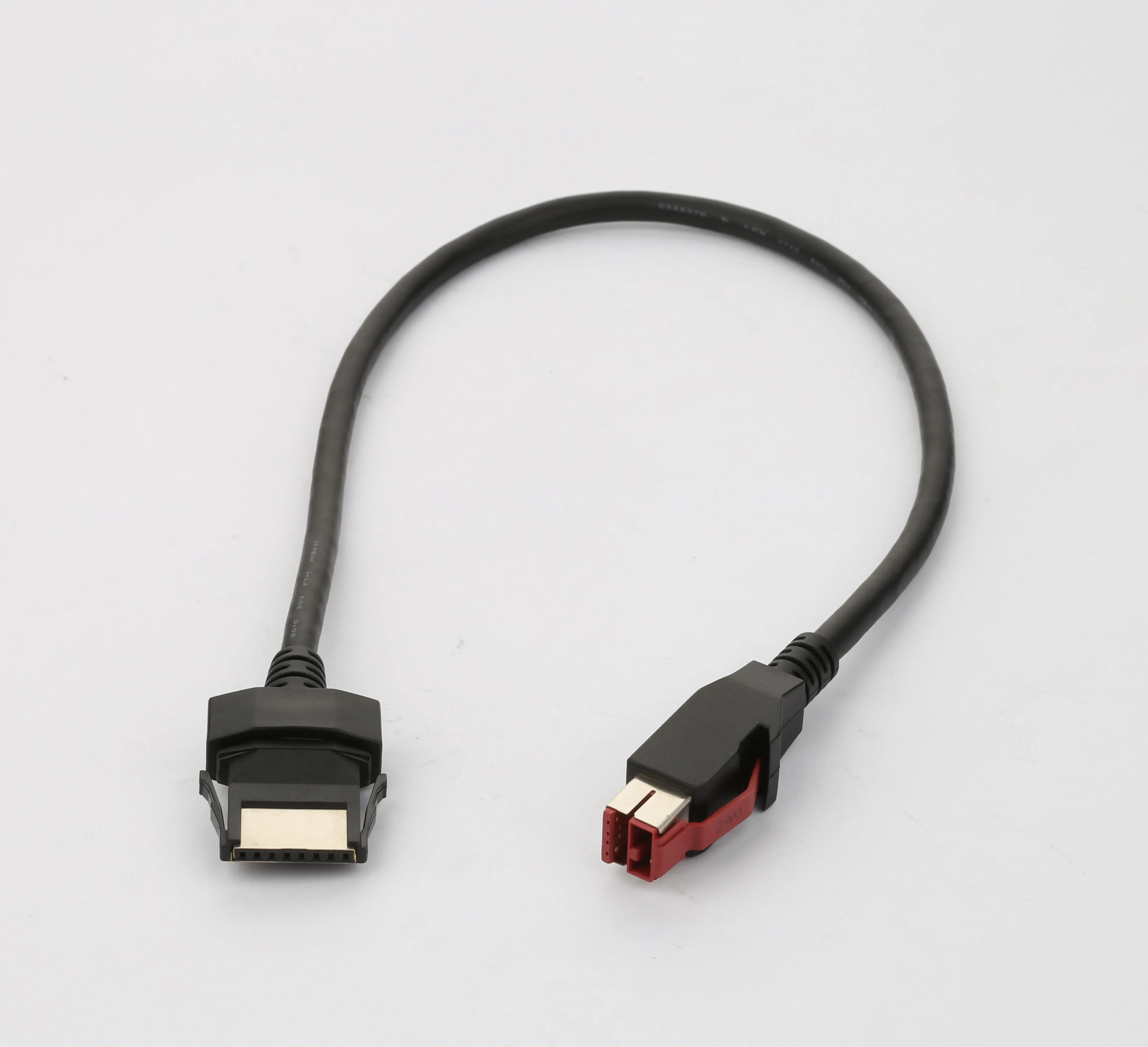 24v Powered Usb Cable 24v To Hosiden And Usb-b Poweredusb Cable - Buy ...