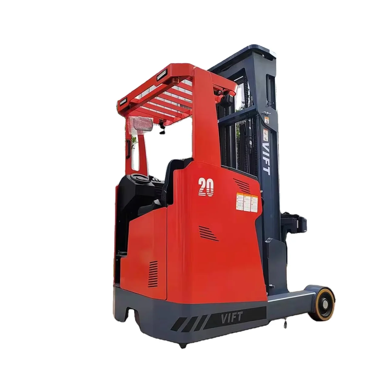 2 Ton Electric Reach Truck Pallet Stacker With Usa Curtis 10m Electric ...