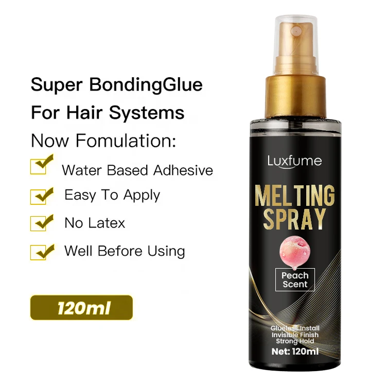 Luxfume Lace Glue Spray - Strong Hold for Hair Extensions