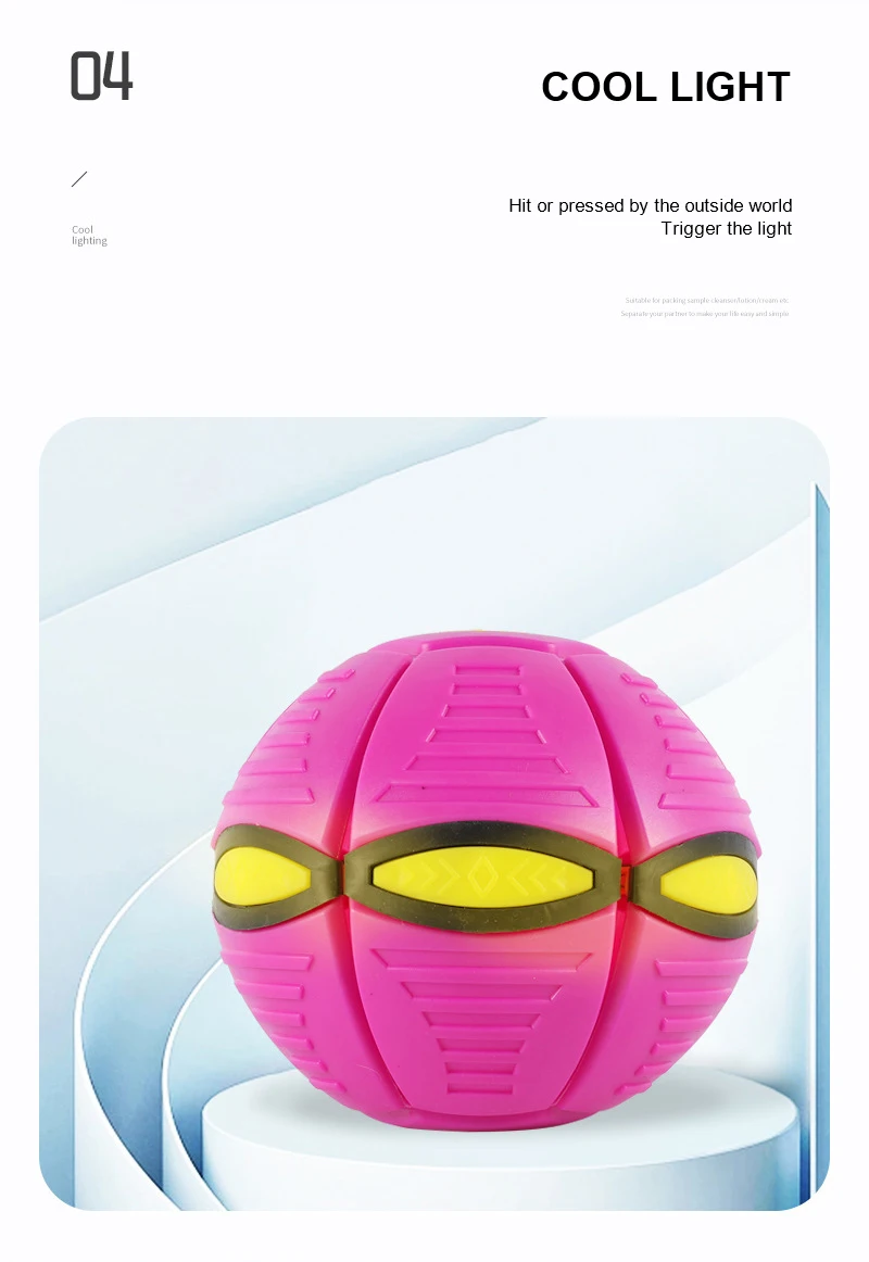 New Strange Magic Flying Saucer Ball Children's Decompression Vent Ball ...