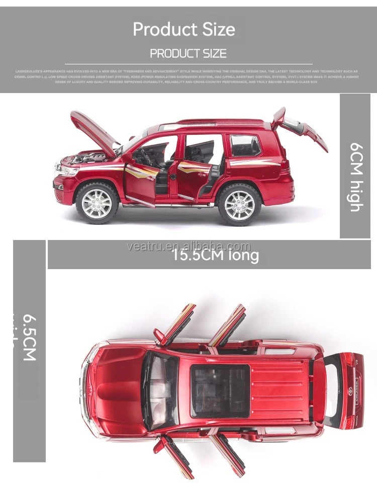 Diecast Toy Vehicles - Model Car Toyota CRUISER 1:32 Scale