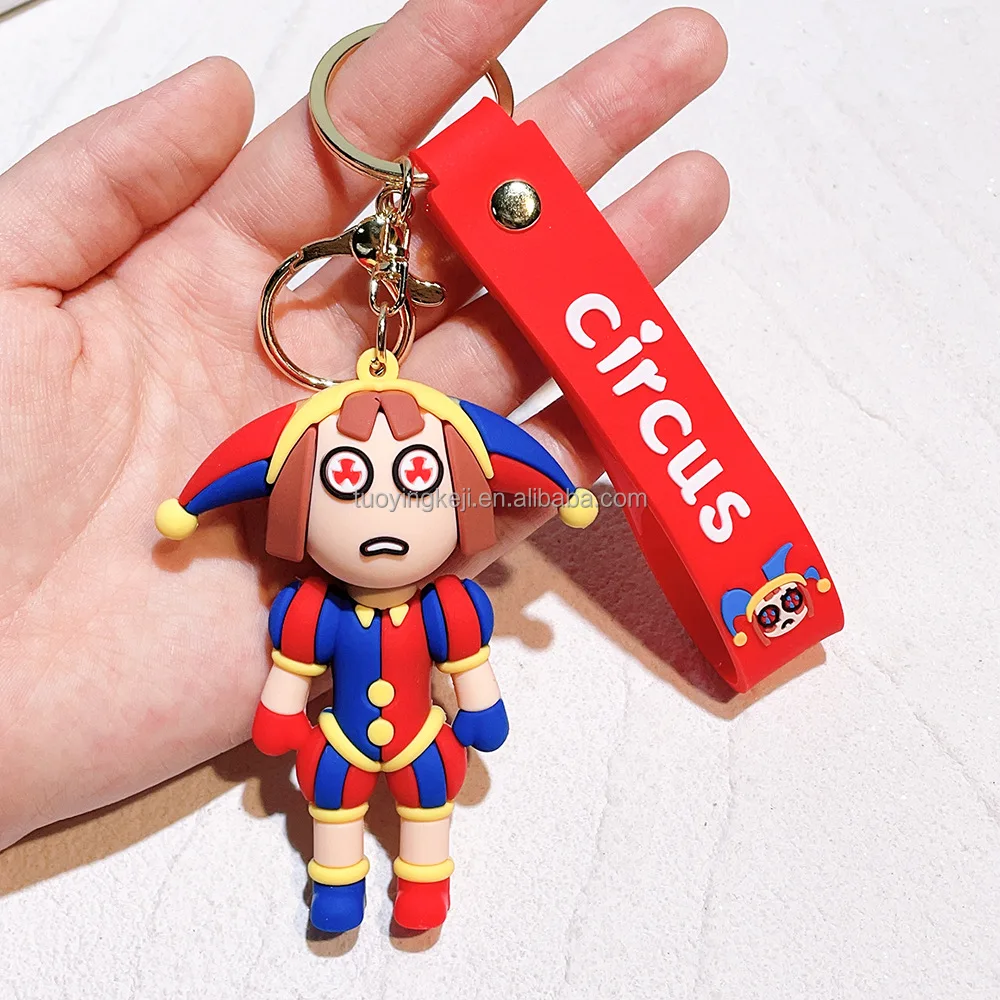 The Amazing Digital Circus PVC Keychain Japan Anime PVC Toy Keychain ...
