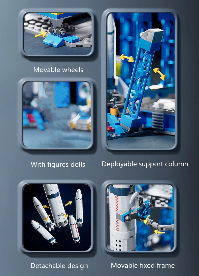 Hot Selling Educational Aerospace Shuttle Rocket DIY Model