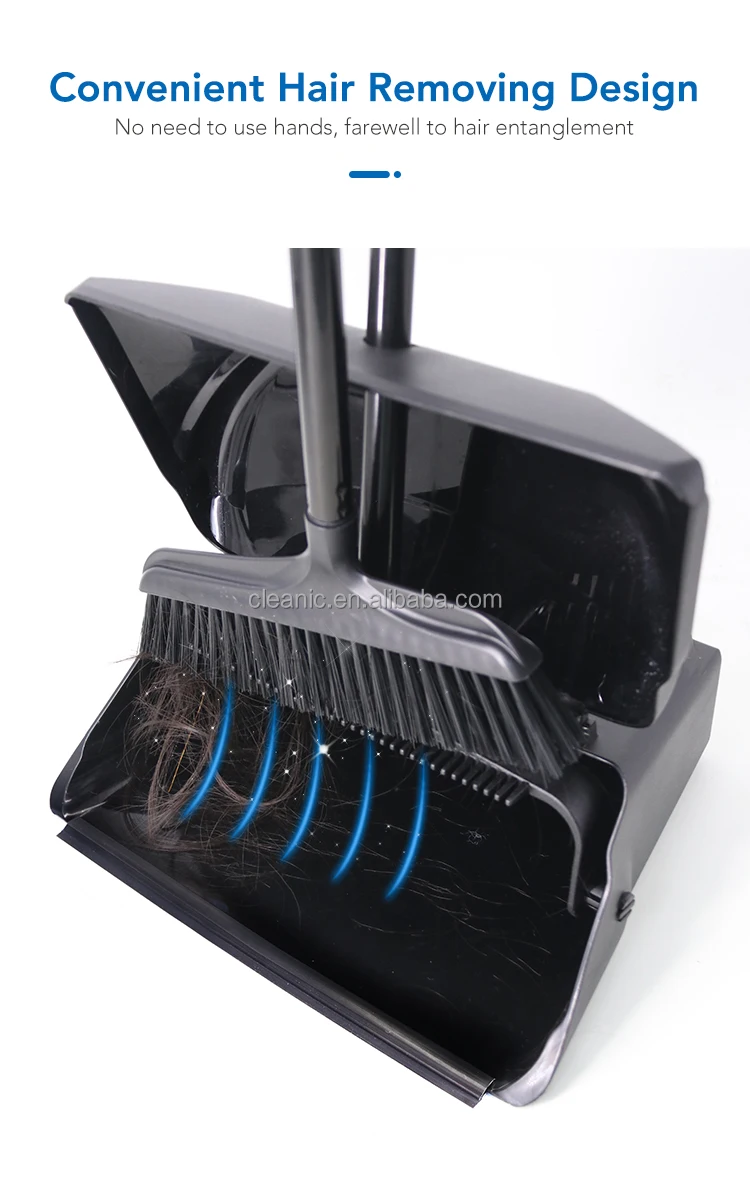 Cleanic Broom and Dustpan Set - Durable and Efficient