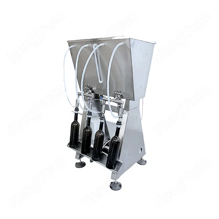 HYSN-L Negative Pressure Siphon Filling Machine Semi Automatic | Linear ...