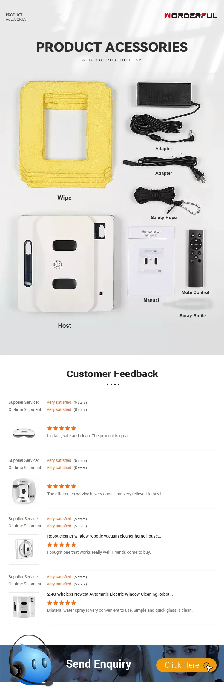 OEM Automatic Glass Skyscraper Cleaning Robotic Windows High Rise ...