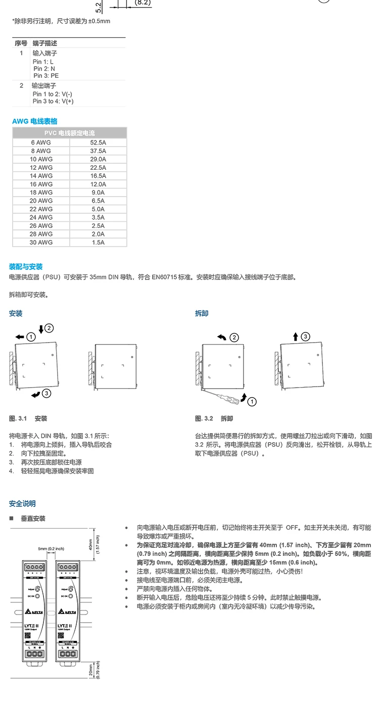 Delta Rail Switch Power Supply Drl-24v120w1ena Brand New Original ...