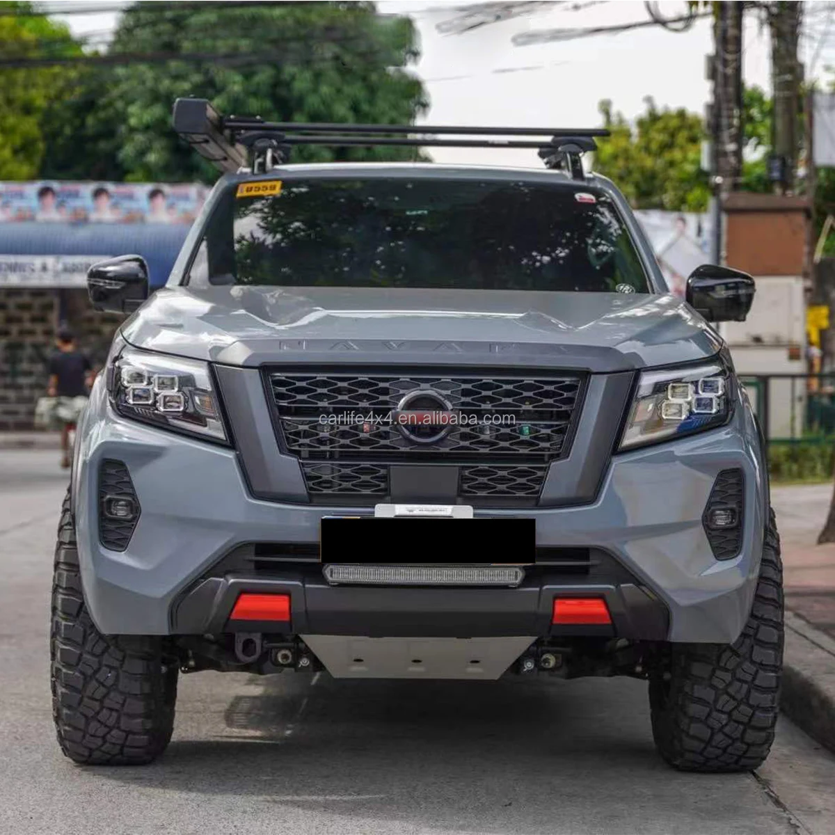 Car Conversion Facelift Bodykit for Nissan Navara 2016-2019 to 2021 ...