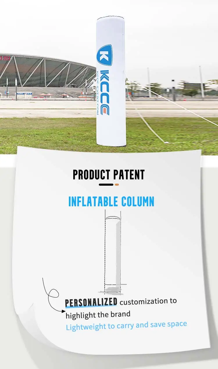 Multi-color Printing Durable Inflatables Air Tube Attractive Diverse ...