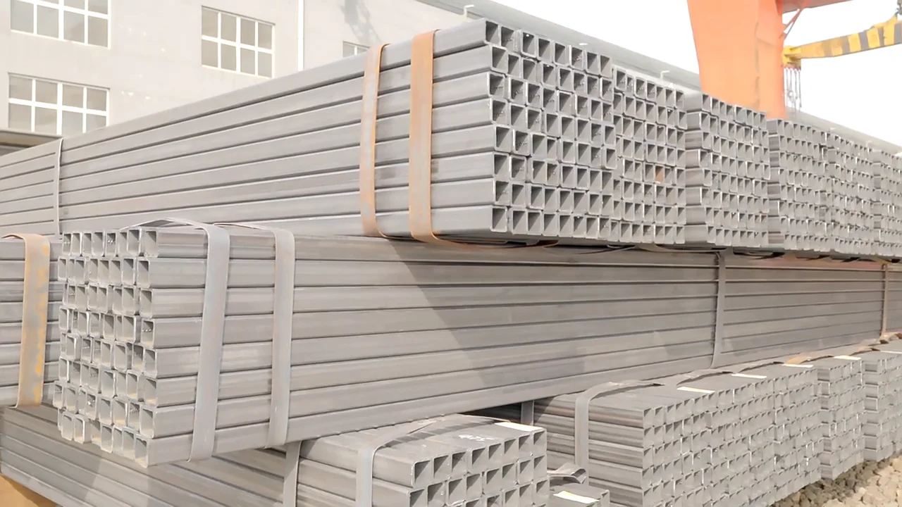 Black Square Pipe Mild Steel Tube 20x20x1.5 Mm 25x25x1 89x89x5 Mm ...