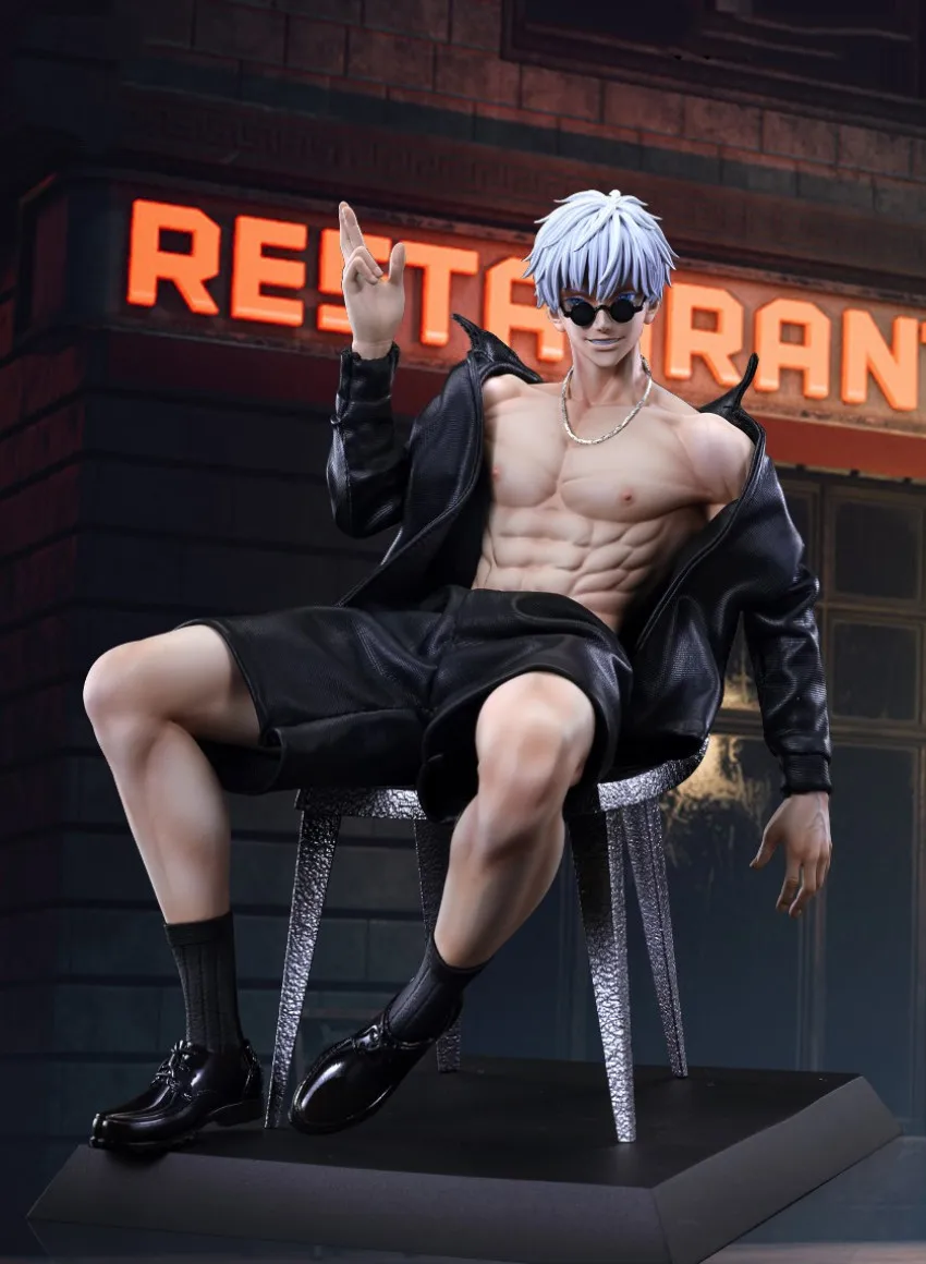 Japan Anime GK Gojo Satoru Action Figure for Collection