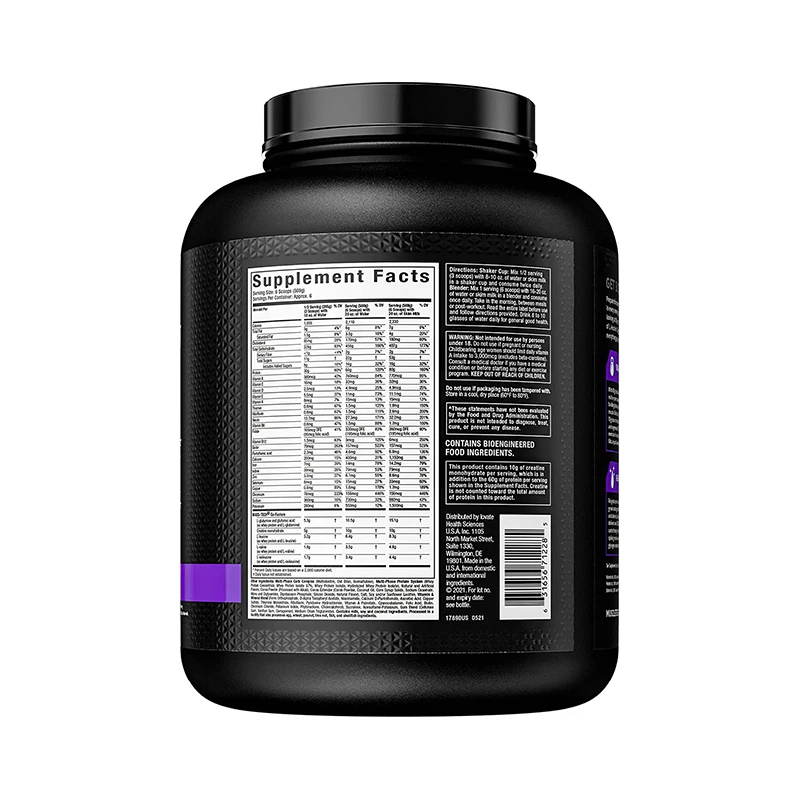 OEM Customized Formula Flavor High Protein Sports Supplements