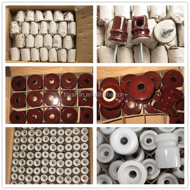 Antenna Insulator Ceramic Egg Insulator Glazed Ceramic Type Egg Dipole ...