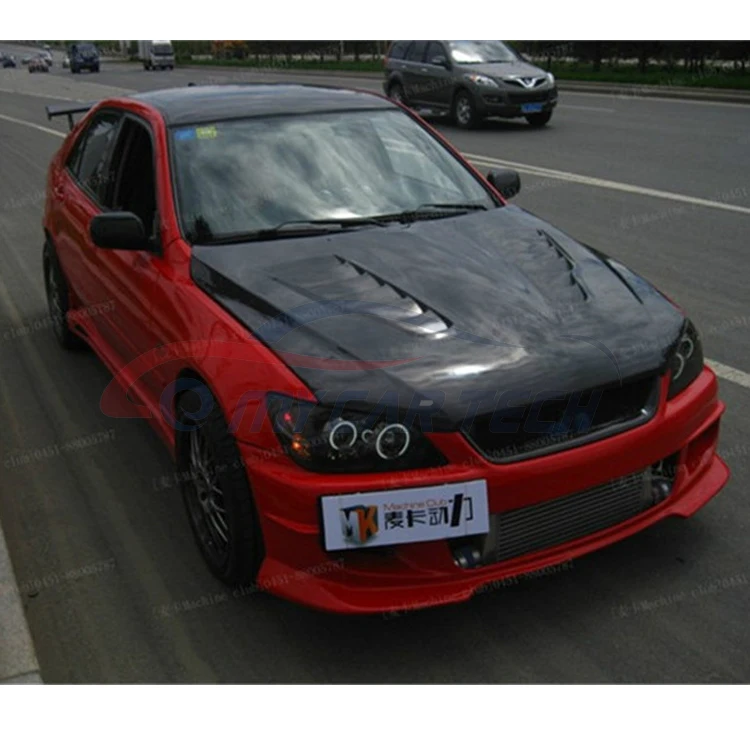 Bonnet For Lexus Is200 Air Vent Carbon Fiber Hood Scoop Car Engine ...