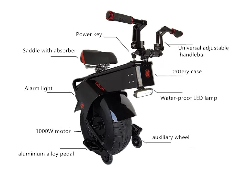 One Wheel Electric Cycle