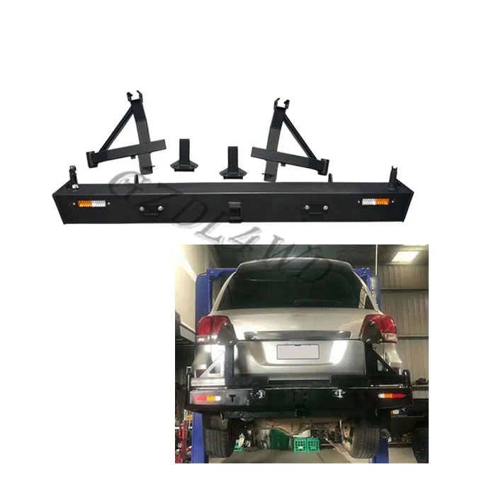 Car Front Bumper Bull bar Rear Bumper for LANDCRUISER LC200 FJ200 ...