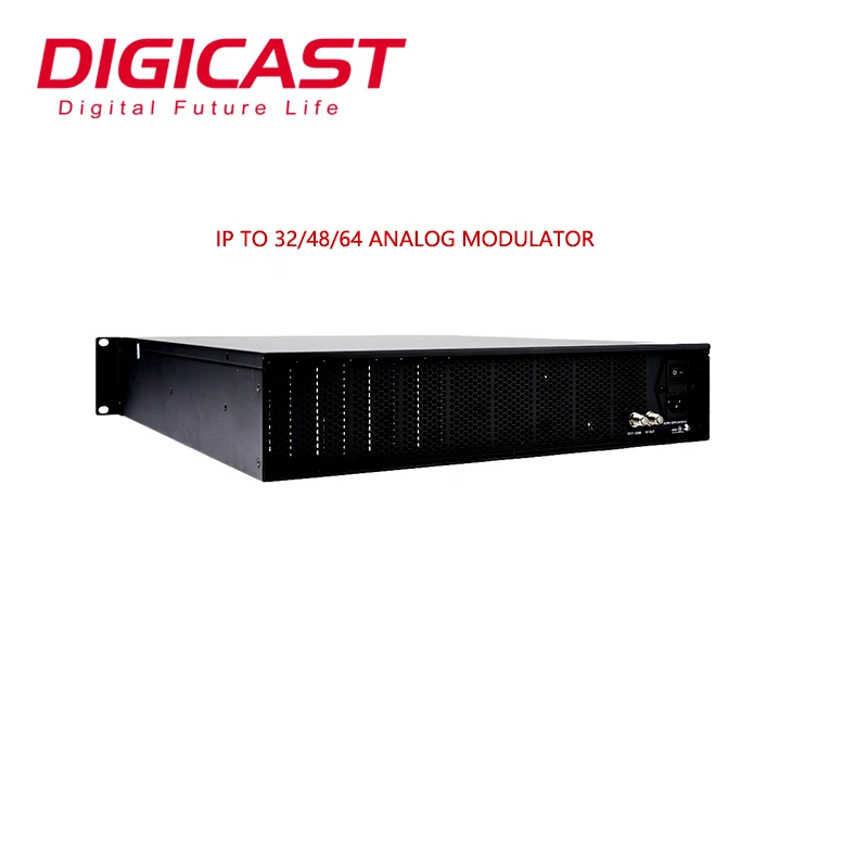 DIGICAST IP to PAL Converter - 32 Channels Analog Modulator