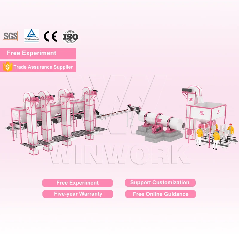 Winwork Mini Urea Plant Calcium Phosphate Production Line Production ...