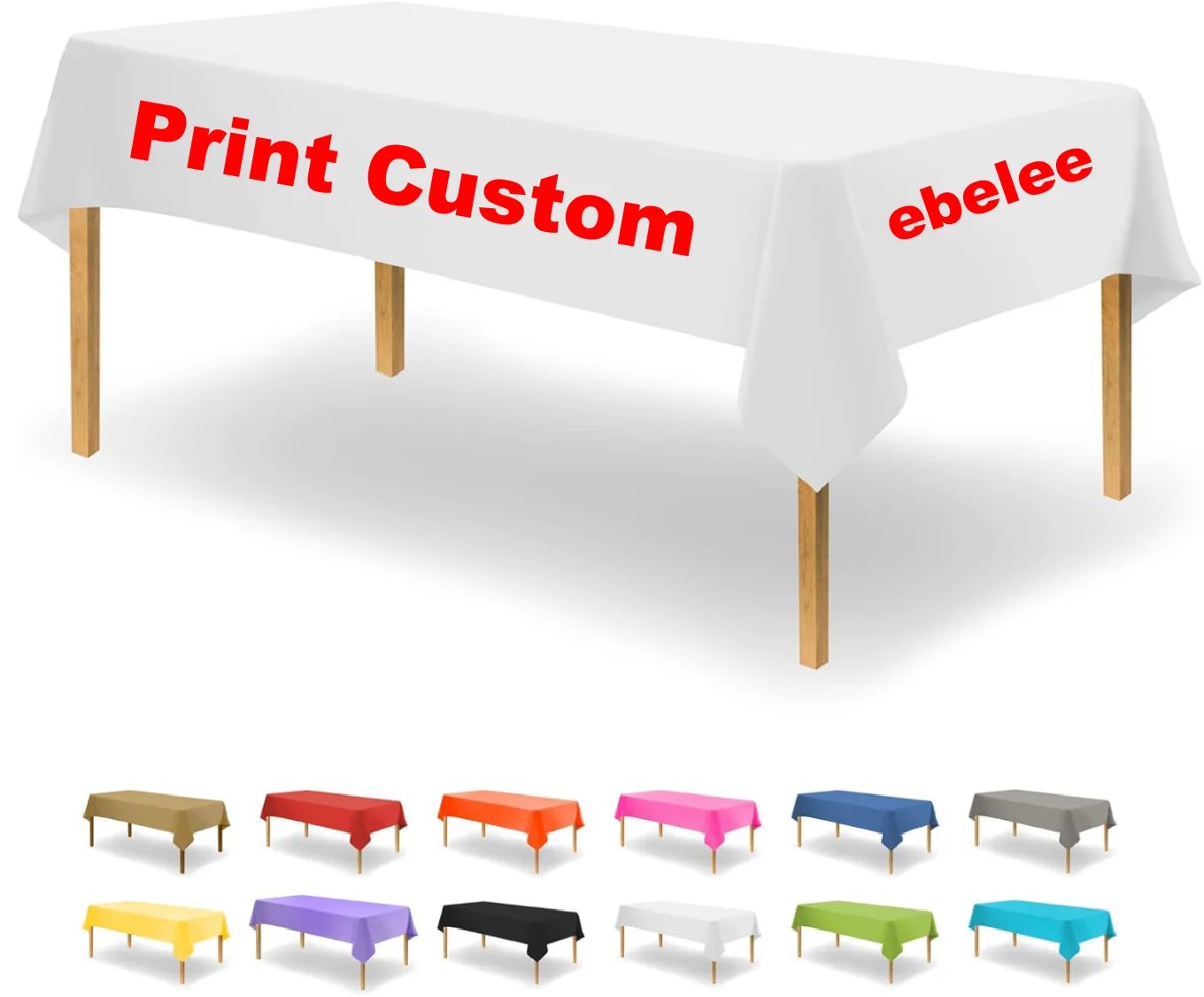 Custom Print Coloring Table Cloths Parties for Kids Custom Print Paper ...