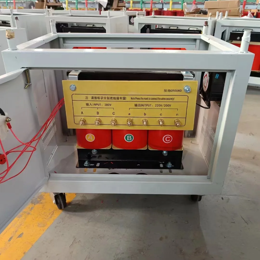 Three Phase Dry Type Isolation Transformer Sgg 80kva 380v To 380v Ac