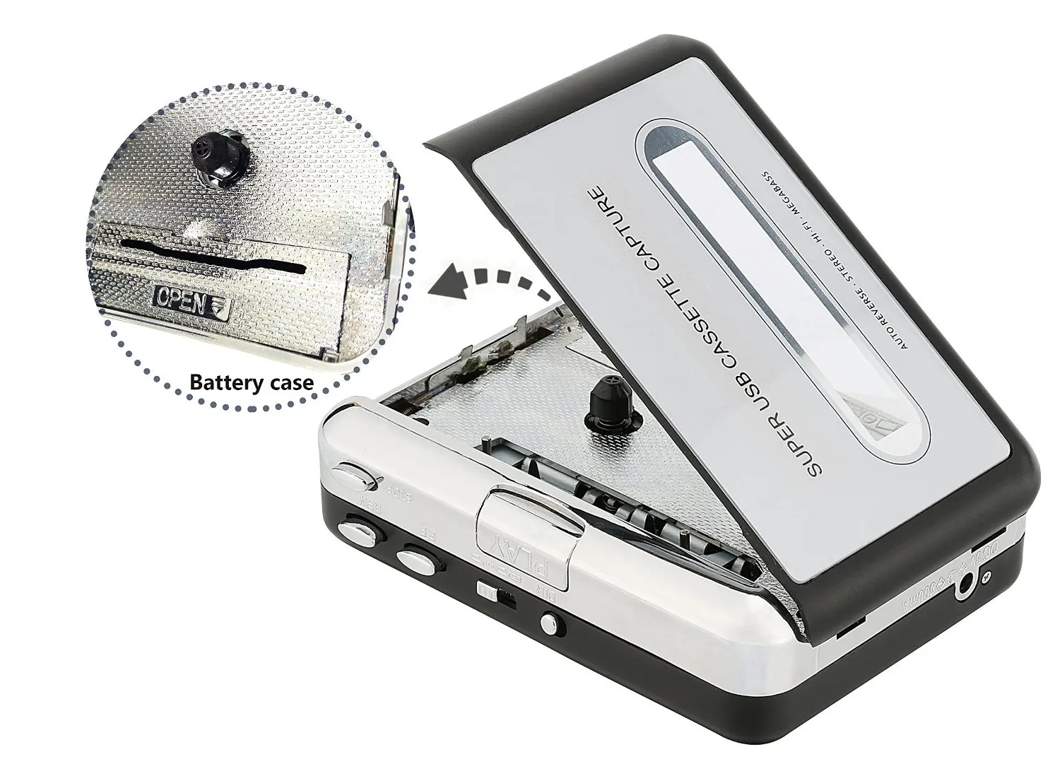 Ezcap218 USB Cassette Capture - Convert Tapes to MP3