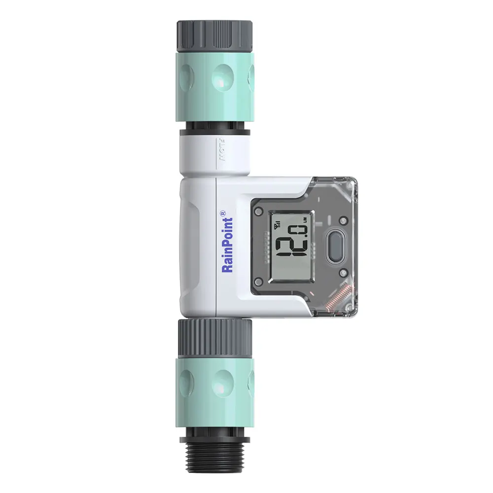RAINPOINT Wifi Water Meter Water Flow Meter Phone APP Remote Control ...