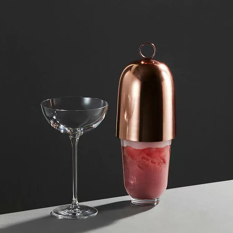 Antique Design High End Signature Vodka Hammered Bronze Cup