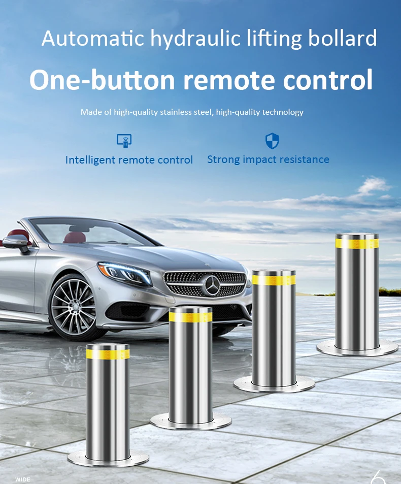 Hydraulic Retractable Bollards - Secure & Versatile Solutions