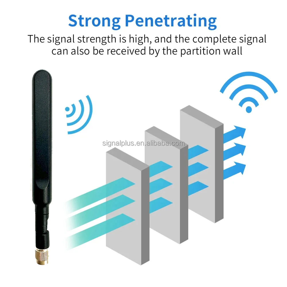 High Gain 3dbi 4dbi Omni Directional 3G 4G LTE Antenna 2690Mhz SMA ...