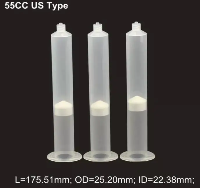 3cc 5cc 10cc 30cc 50cc 70cc Transparent Musashi Dispenser Clear New Old ...