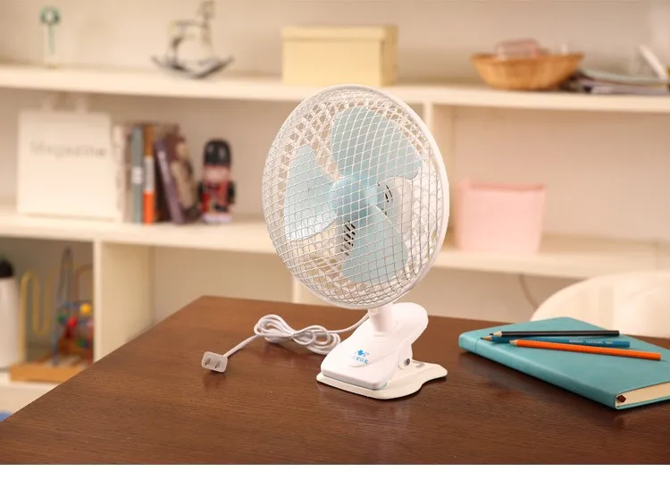 Simple Style Portable Desk Fan Adjustable Electric Fan With Wide Angle ...