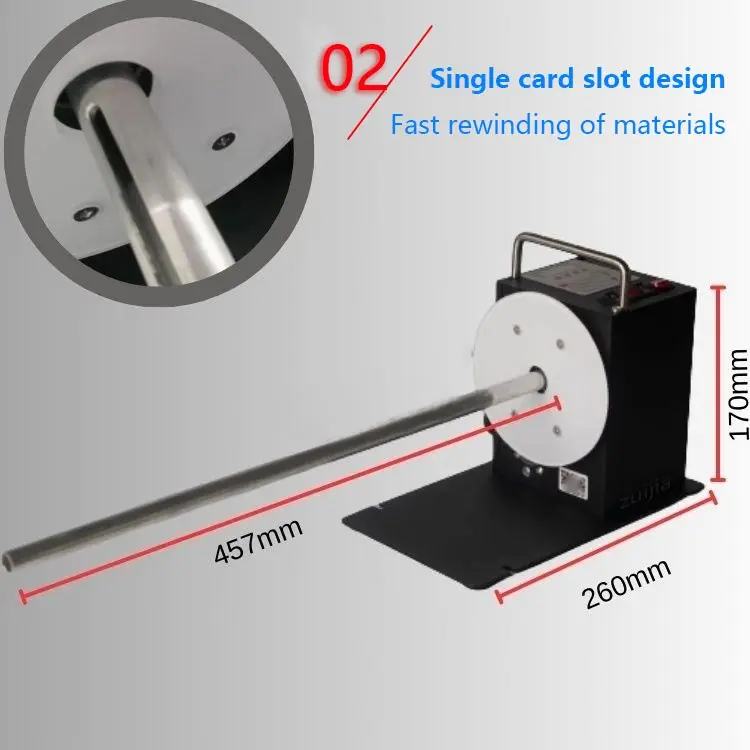 Big Size Automatic Label Wide Rewinder Rewind Stick Labeling Machine ...