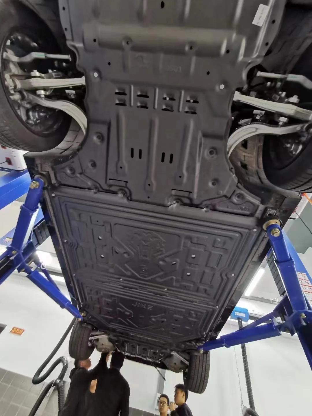 Zeekr 001 Protection Aluminum Steel 3d Engine Guard Battery Shield ...