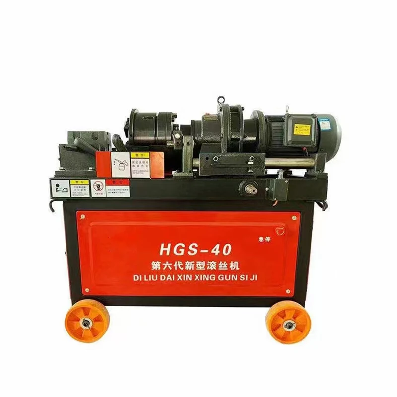 Hydraulic Threading Machine, Mini Rolling Machine, Manual Steel bar ...