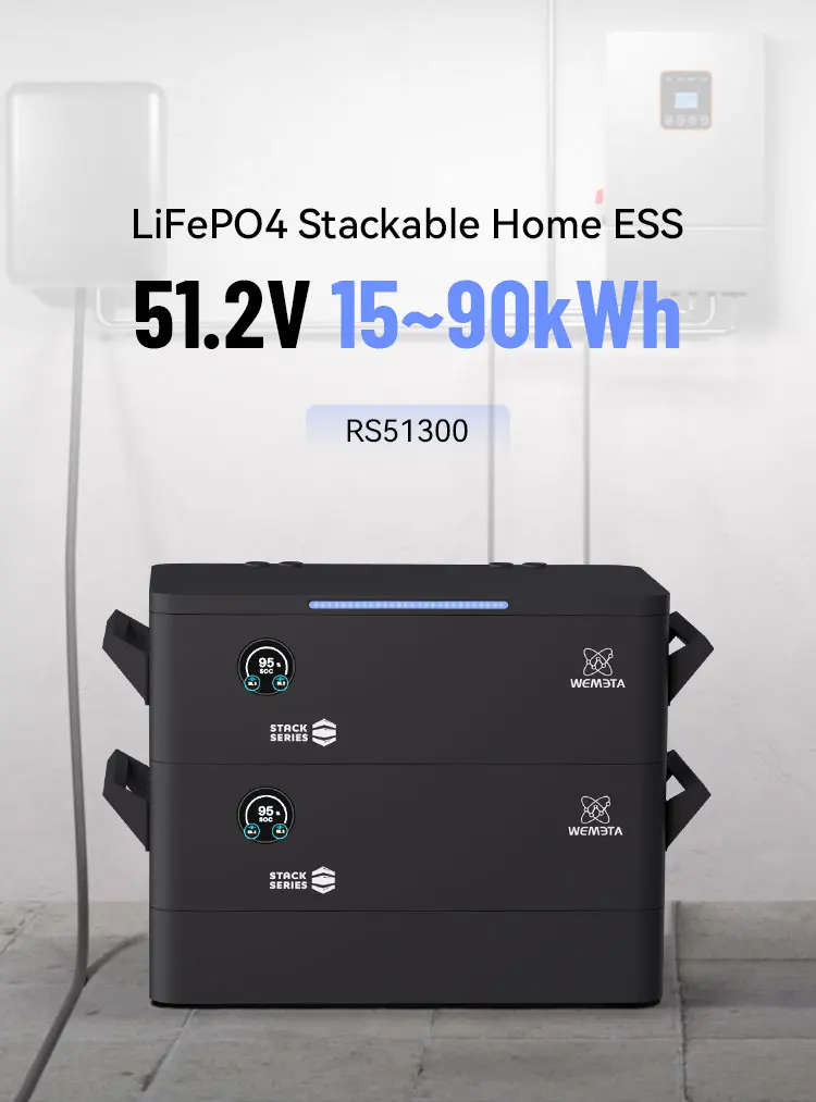 Residential 15kWh Battery Backup Hybrid Off Grid 51.2V 304Ah Stackable ...