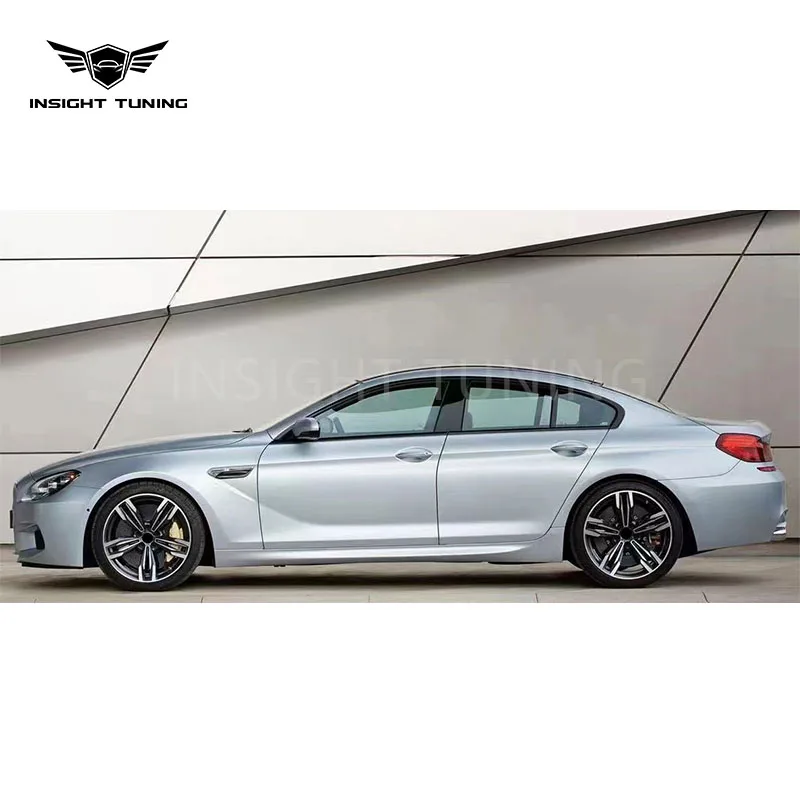 PP Plastic Front Bumper Head Light Wide Body Kit for BMW 6 Series F06 ...