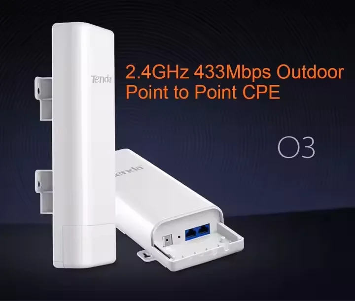 Tenda O3 5KM 2.4GHz 150Mbps Outdoor CPE Tenda 5KM 5GHz 867Mbps Outdoor ...