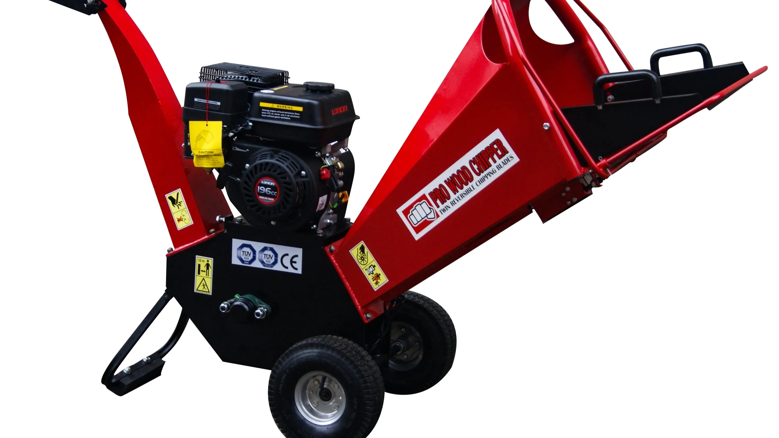 Kmaxpower 7hp 212cc Mini Wood Chipper Tuv Ce Certificate 2 Wheels ...