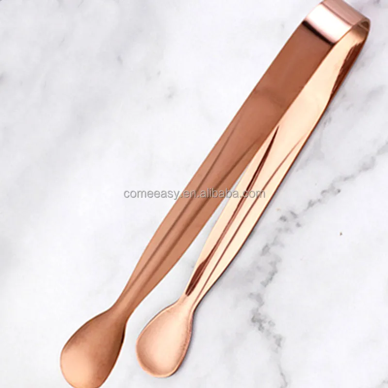 Kitchen Serving Tongs Clip Stainless Steel Ice Tongs Sugar Hot Towel ...
