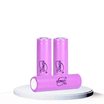 リチウム電池18650リチウムイオン電池3.7v Hongli電池18650 1200mah 1500mah 1800mah懐中電灯用 ...