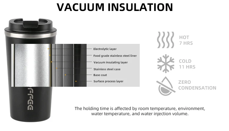 Custom Logo 2023 New Design 380ml 510ml Smart Led Temperature Display Stainless Steel Vacuum ...