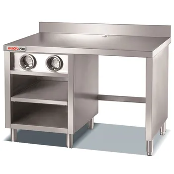 American Style Restaurant Workstation Cocktail Bar Oem Stainless Steel ...