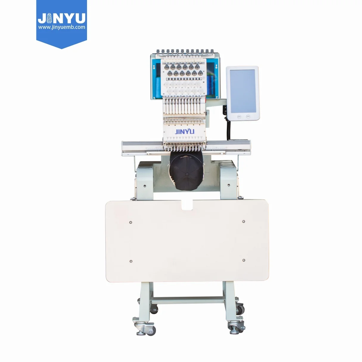 Jinyu Single Head Embroidery Machine Cap/T-Shirt 300*400mm 12/15 ...