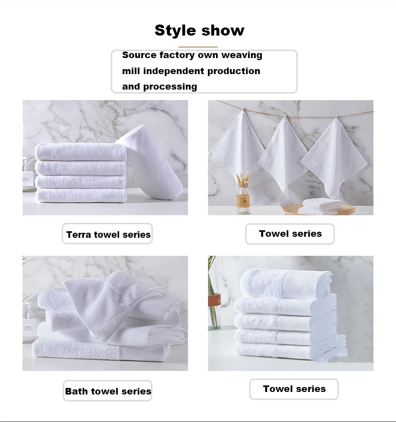 Luxury White Terry Hotel 100% Cotton Bamboo Bath Towel Face Hand Bath Hotel Bath Towels - Buy ...