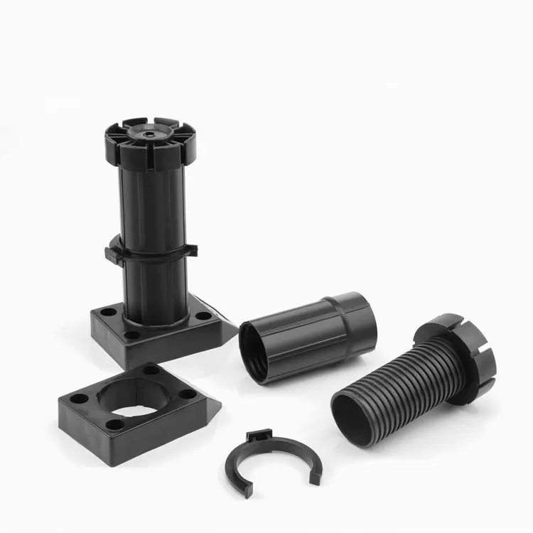 Heavy Duty Plastic Cabinet Adjustable Feet Kitchen Leveler Cupboard ...