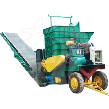 New Design Movable Root Cutting Wood Crushers Machine For Automated ...