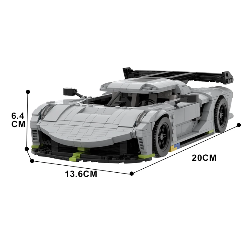 Goldmoc Kids Educational Building Blocks Toys Moc-45079 Bricks Toy ...