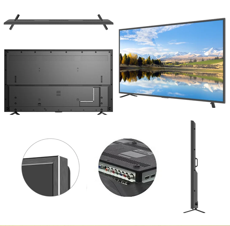 100 Inch LED TV - 4K UHD Smart Television with Tempered Glass