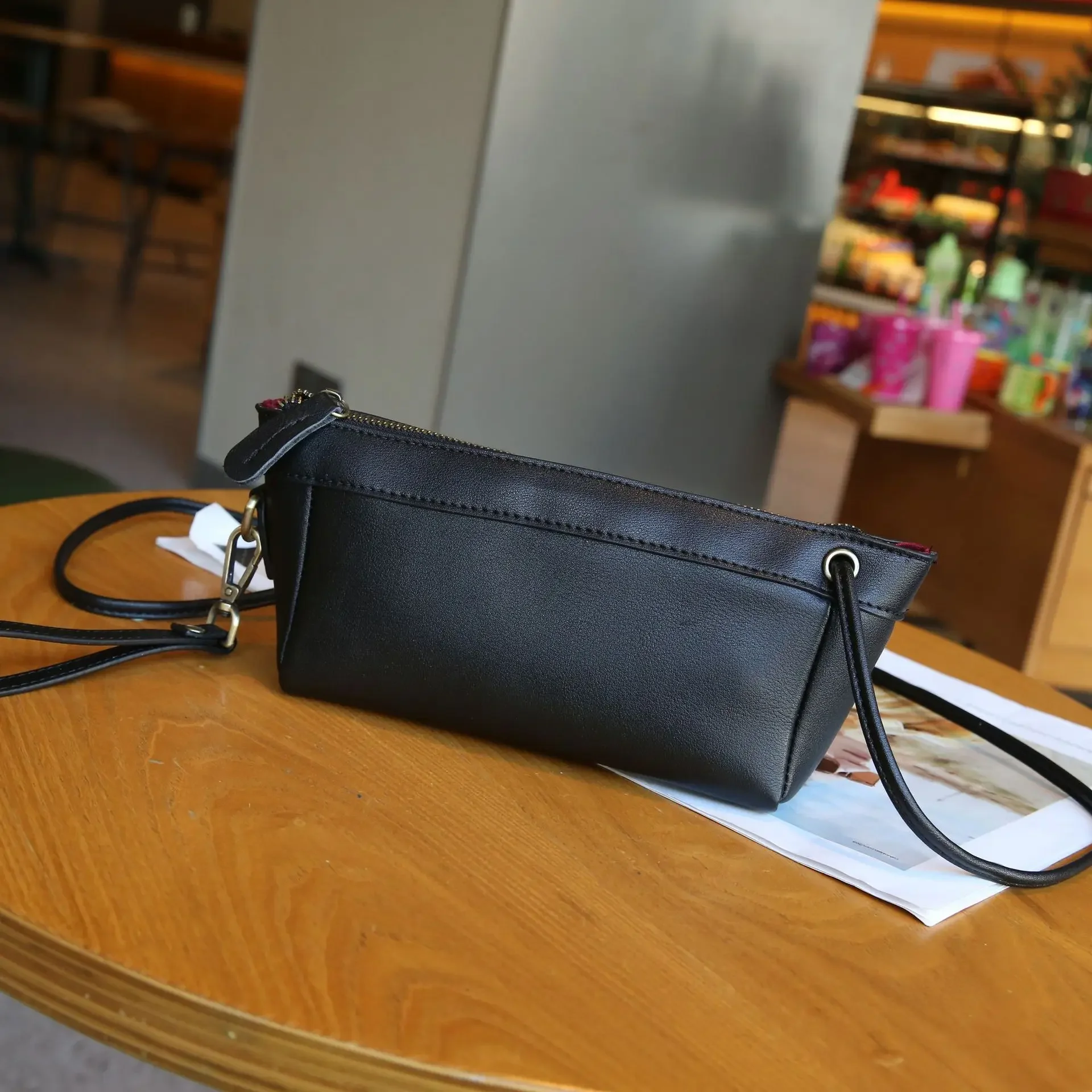 AndoBag Shoulder Crossbody Bags for Women TOGO Genuine Cow Leather Cell ...